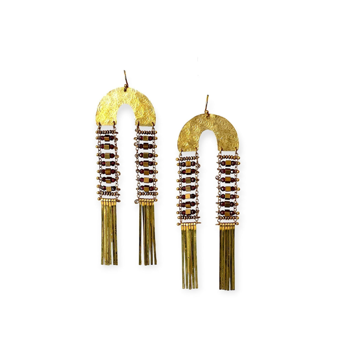 Beaded ladder earrings that sparkle at your ears - Sundara Joon