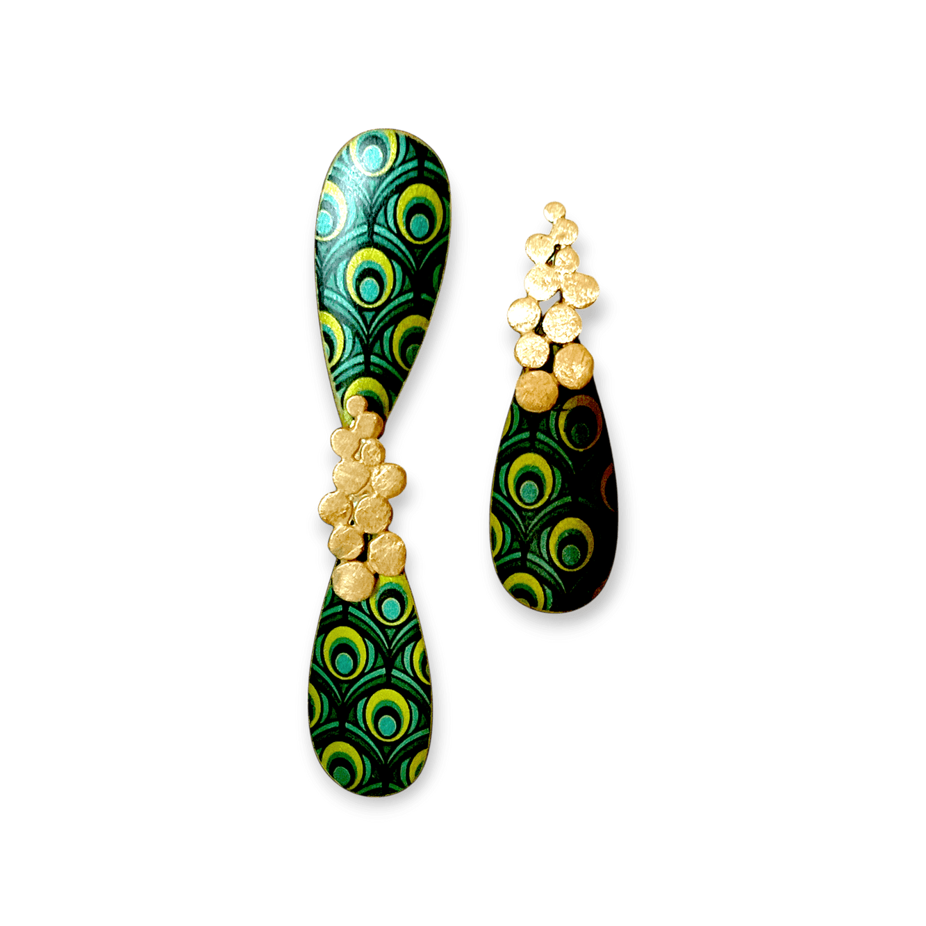 Sophisticated asymmetric drop earrings - Sundara Joon