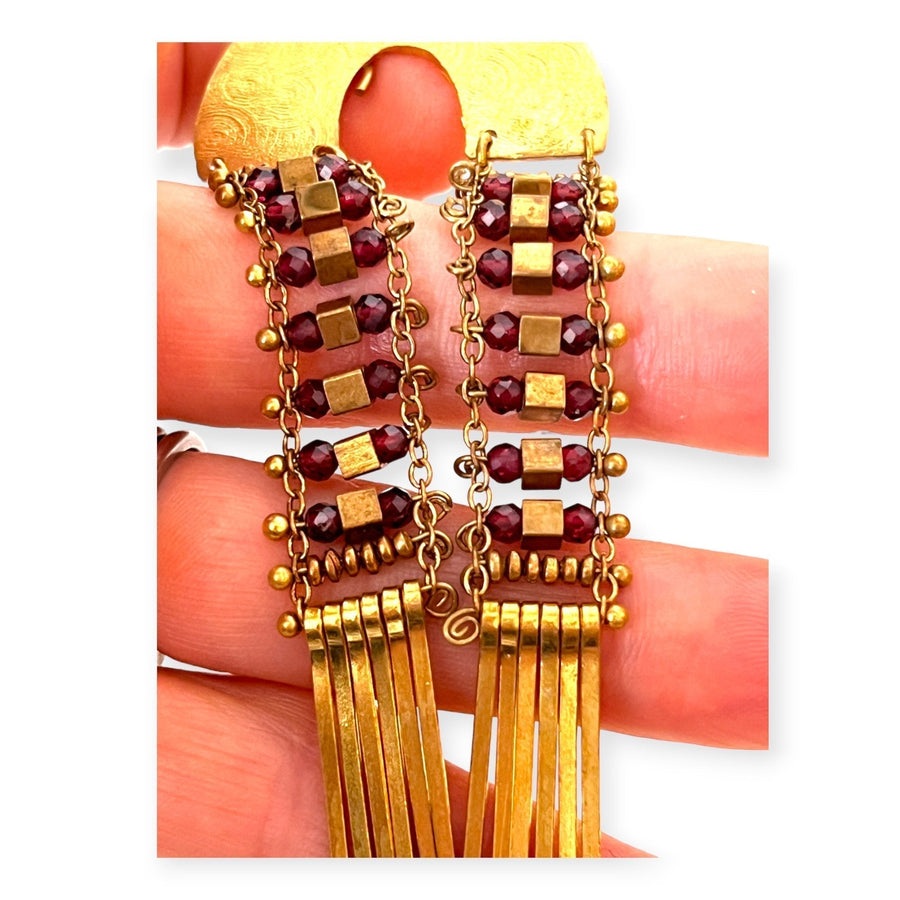 Beaded ladder earrings that sparkle at your ears - Sundara Joon